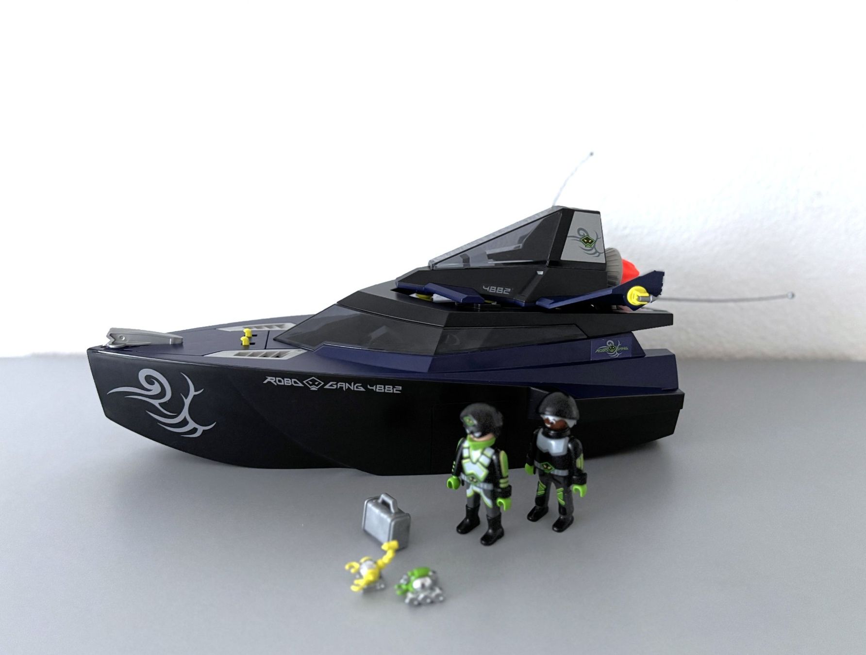 Playmobil 4882 Top Agents Robo Gang Battle Yacht (Gebraucht) in ...