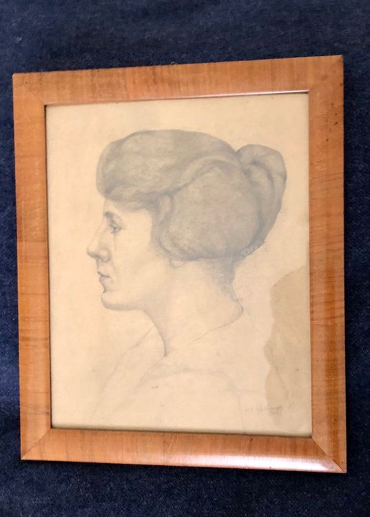 Porträts "Ehepaar Hug", K. Schobinger, Kunstm.,1921 (Gebraucht) in ...