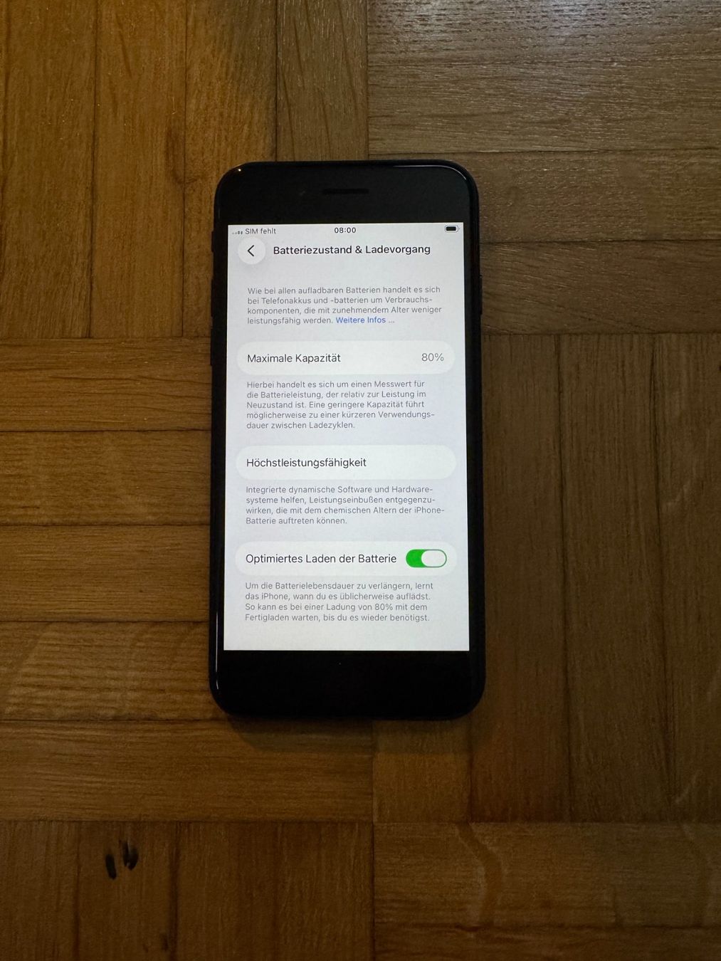 iPhone SE (2. Generation) – Schwarz – 64 GB (Gebraucht) in Nussbaumen ...