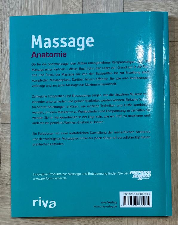 Massage Anatomie – Abby Ellsworth / Peggy Altman | Kaufen auf Ricardo