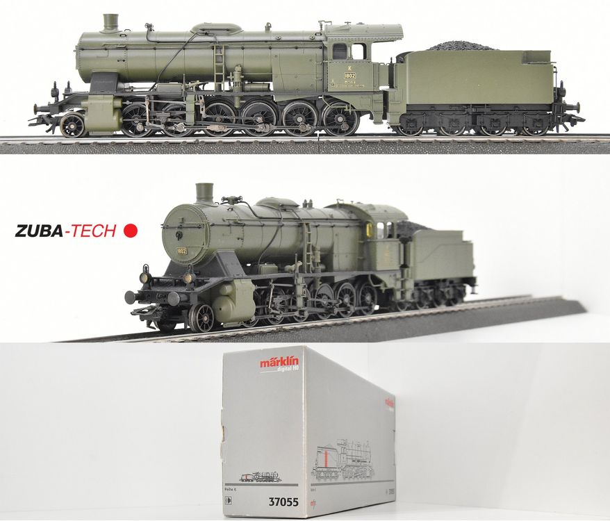 Märklin 37055 Dampflok Klasse K KWStE H0 WS Digital OVP (Gebraucht) in ...