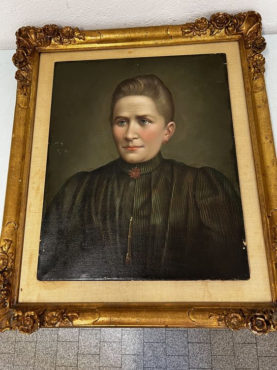 Antiker Gemälde Portrait, Georg Fuchs 1881 1944 De | Kaufen auf Ricardo