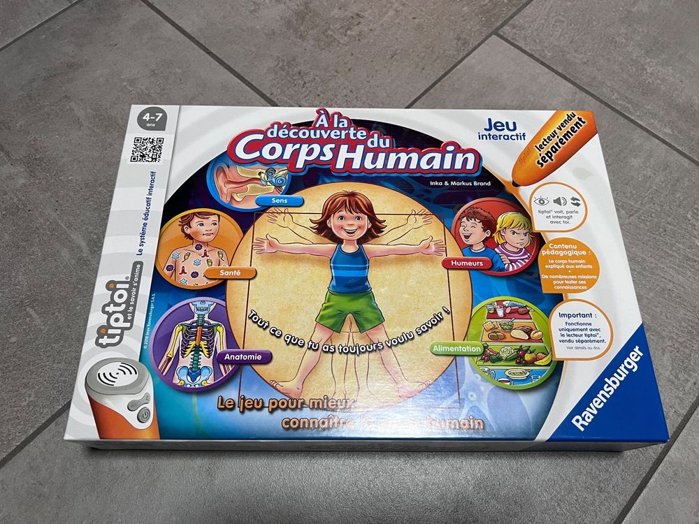 tiptoi livre interactif A la découverte du corps humain | Kaufen auf ...