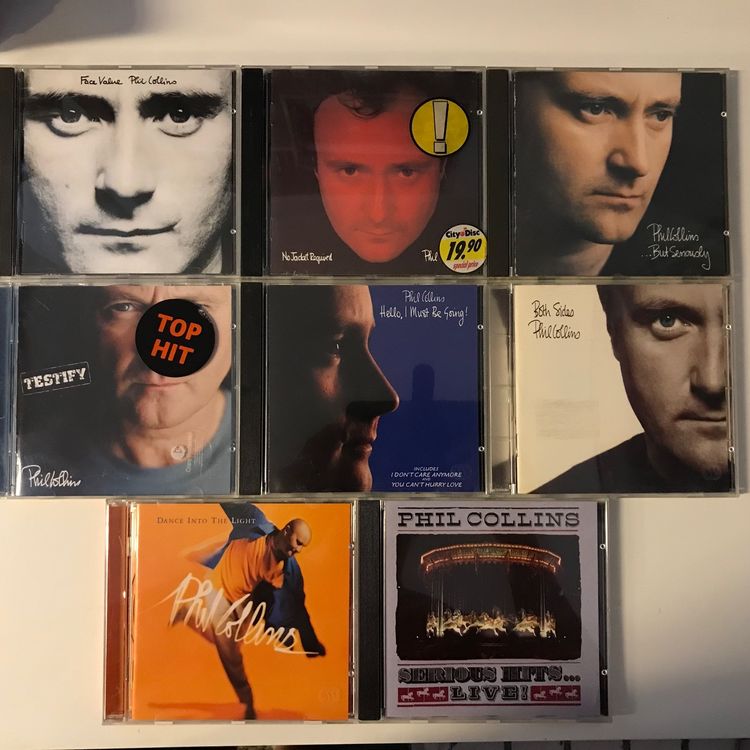 Phil Collins 8 CD's (Gebraucht) in Aesch BL für CHF 4 – mit Lieferung ...