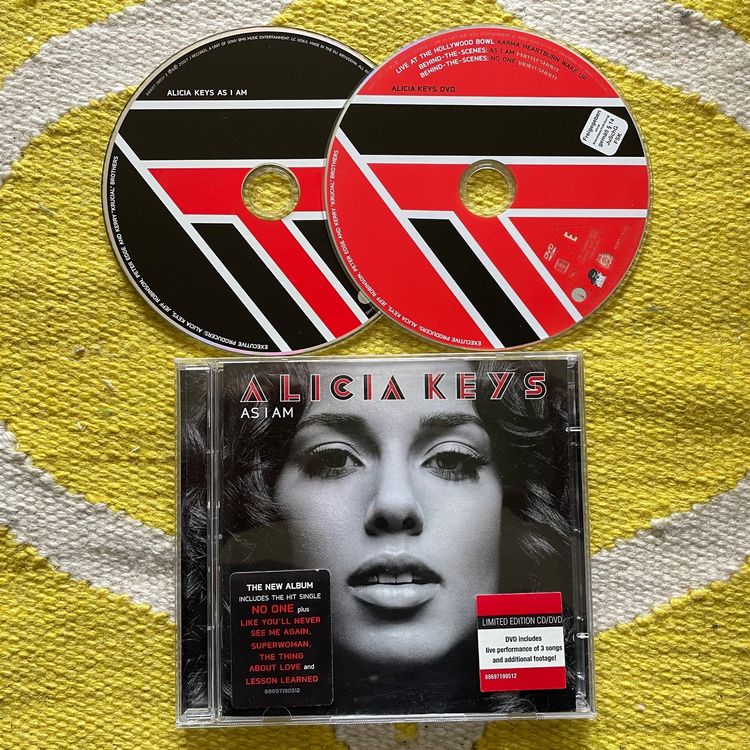 ALICIA KEYS-1CD+1DVD AS I AM LIMITED EDITION | Kaufen auf Ricardo