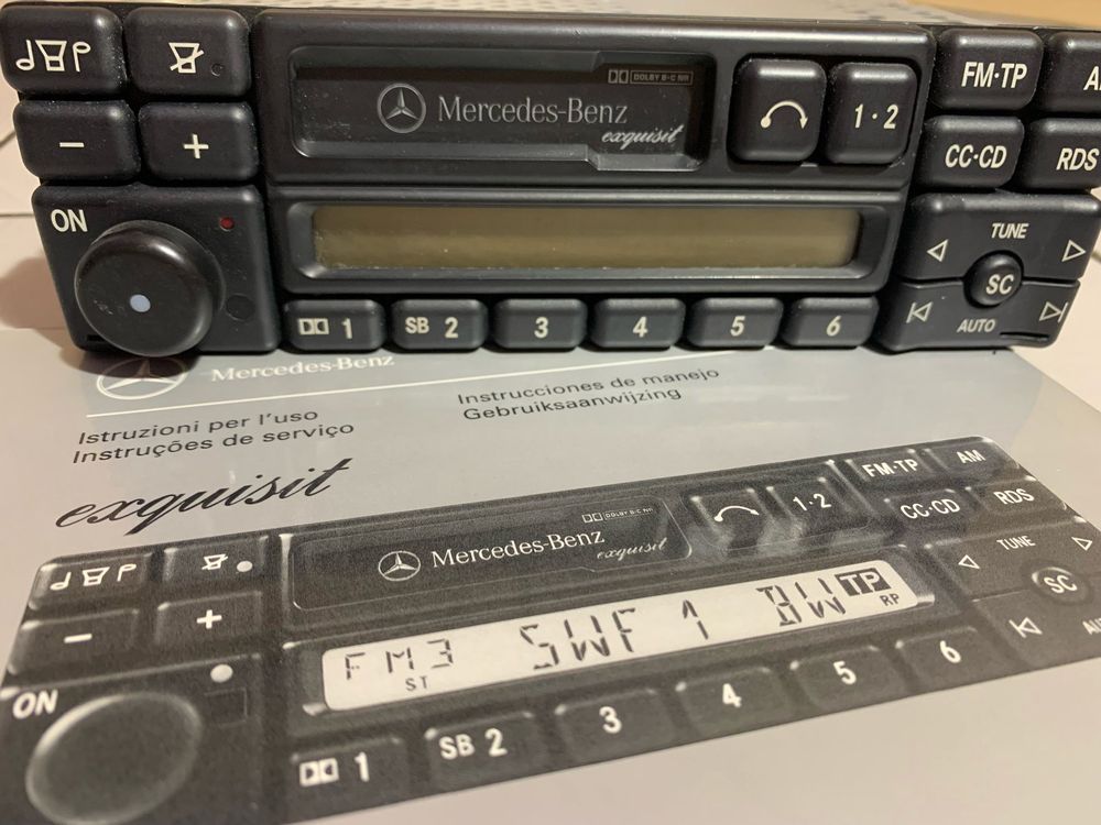 Autoradio * Mercedes Benz Exquisit * Oldtimer * R129 SL 500 | Kaufen ...