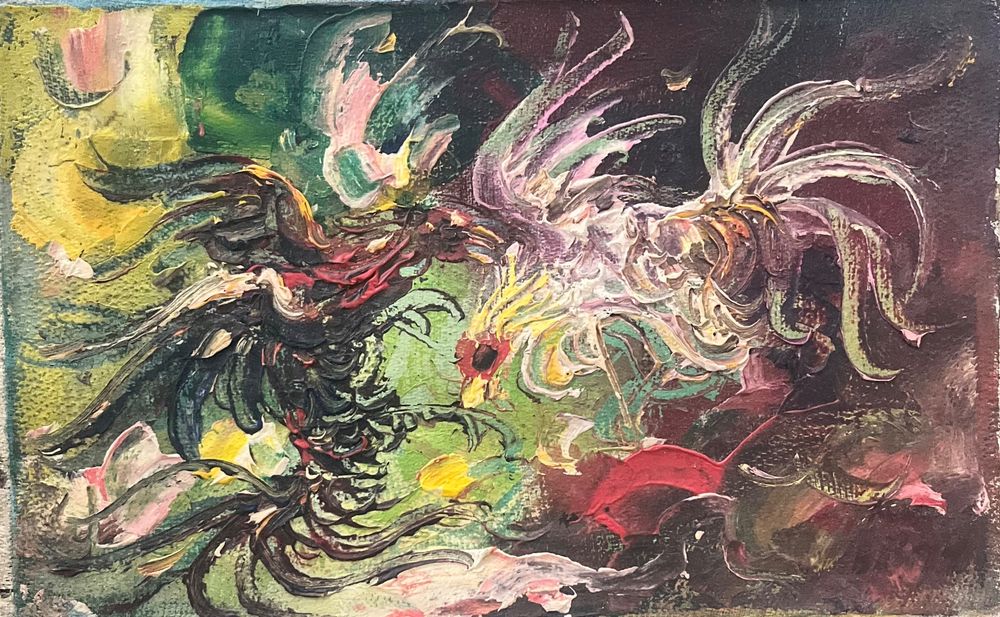 Hahnen Kämpfen Gemälde Unleserlich Signiert (Gebraucht) in Hochdorf für CHF 185 – mit Lieferung ...