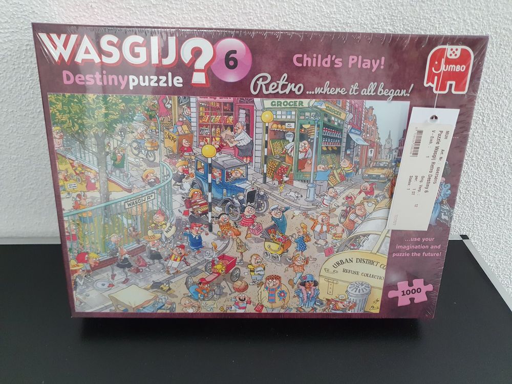 Jumbo - Wasgij Puzzle 1000 Nr. 6 retro (Neu und originalverpackt) in Dagmersellen für CHF 13 ...