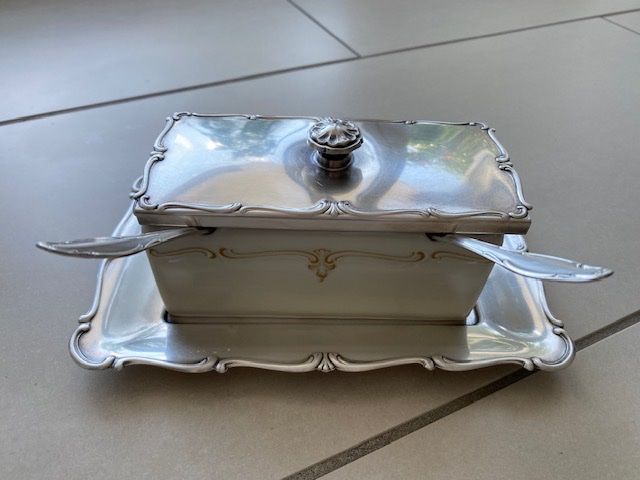 Rosenthal/ Wellner Art Déco Marmeladendose mit 2 Kammern (Gebraucht) in ...