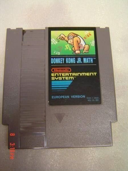 Donkey Kong Jr. Math - Nintendo NES (Gebraucht) in Pambio Noranco für ...