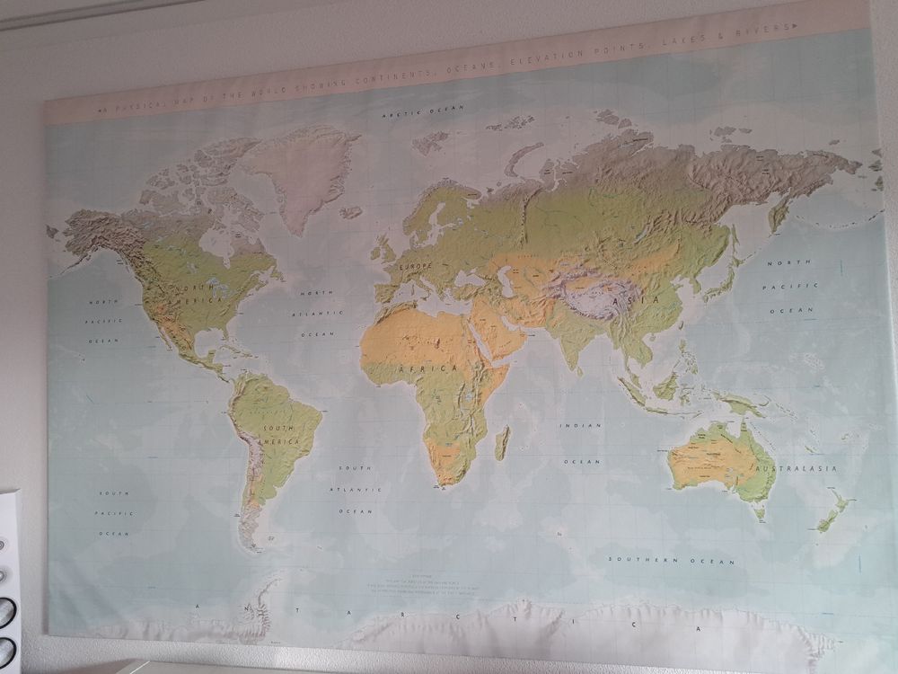 Bild Weltkarte | Kaufen auf Ricardo