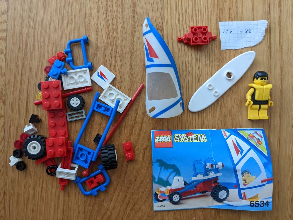 Lego System Beach Bandit 6534 ( 1992 ) (Gebraucht) in Neuendorf für CHF ...