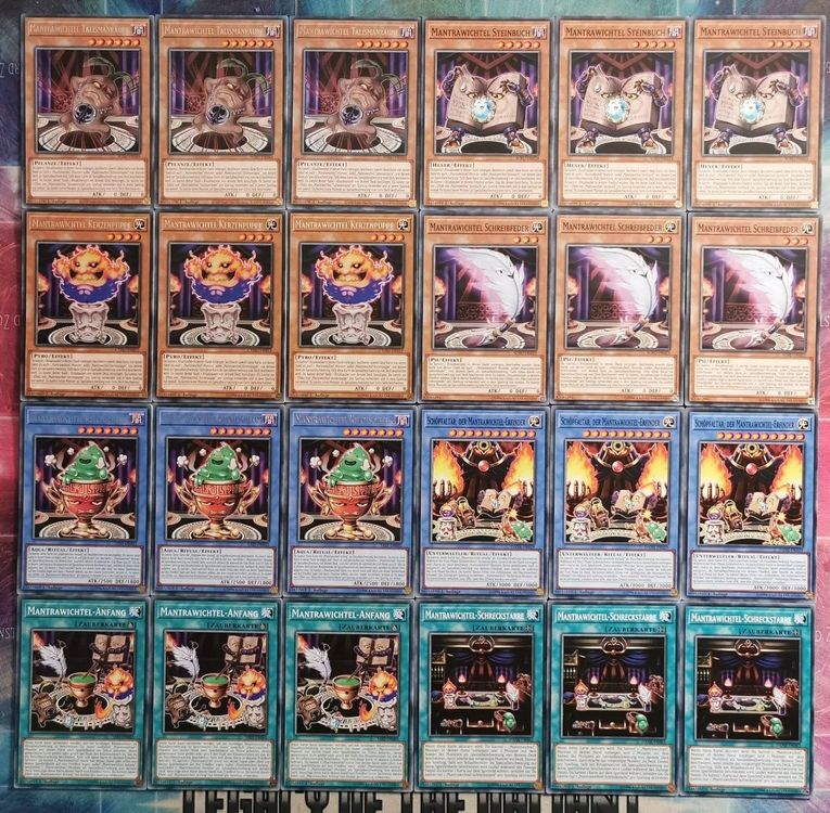 Mantrawichtel/Impcantation Ritual DECK/SET/CORE yugioh (Neu und ...