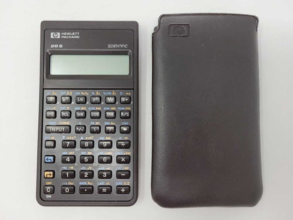 Wissenschaftlicher Rechner Hewlett Packard 20S Scientific | Kaufen auf ...