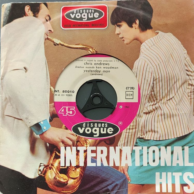 Vinyl Single Chris Andrews - Yesterday Man | Kaufen auf Ricardo