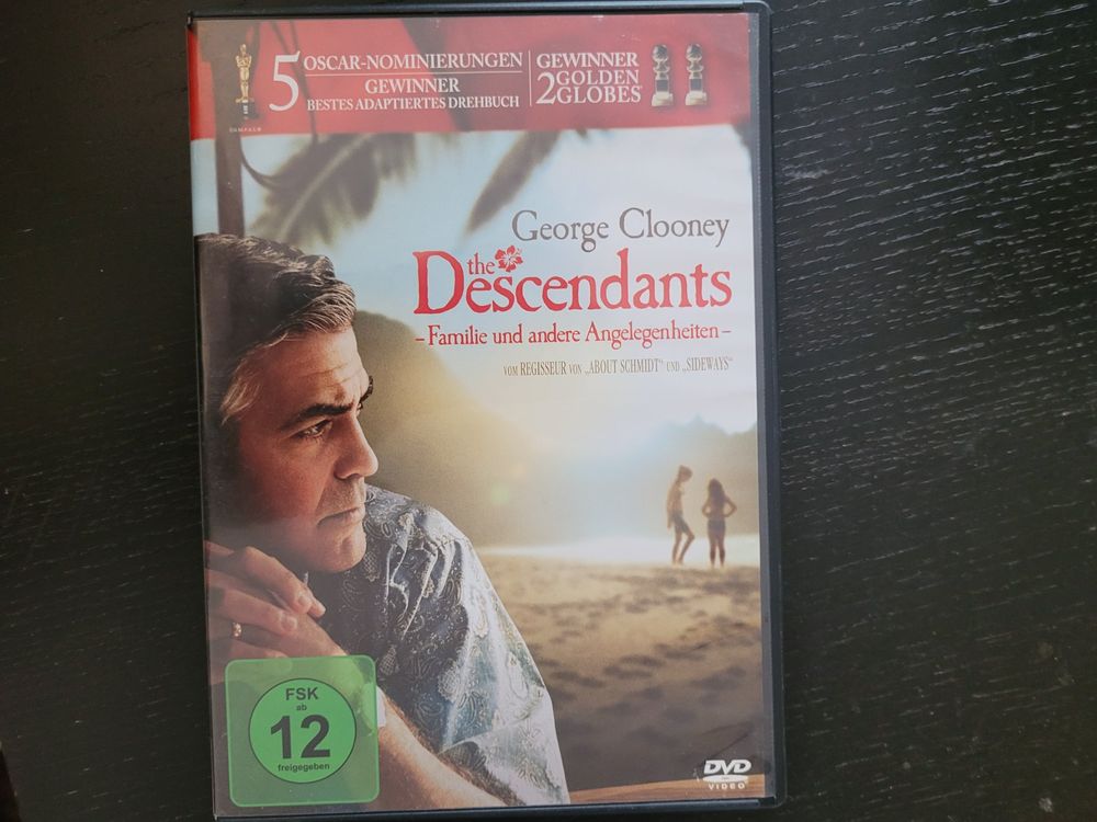 The Descendants dvd mit george clooney (Gebraucht) in Zollikerberg für CHF 2 – mit Lieferung auf ...