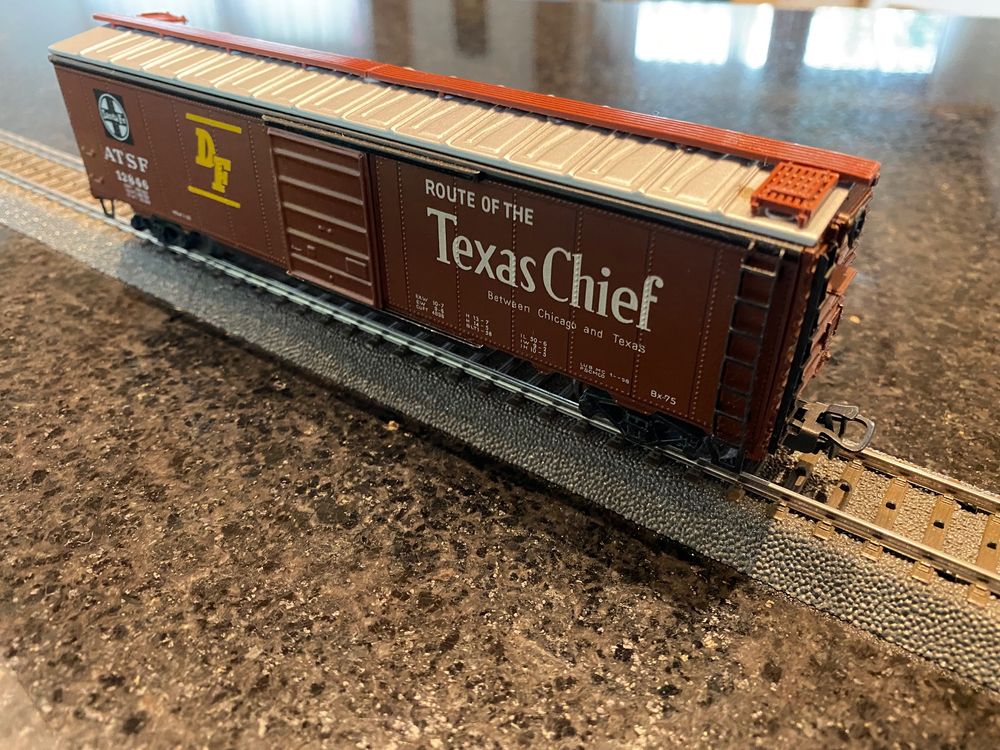 Märklin 4572 Boxwagen Santa Fe ATSF 12846 H0 AC (Neu (gemäss ...