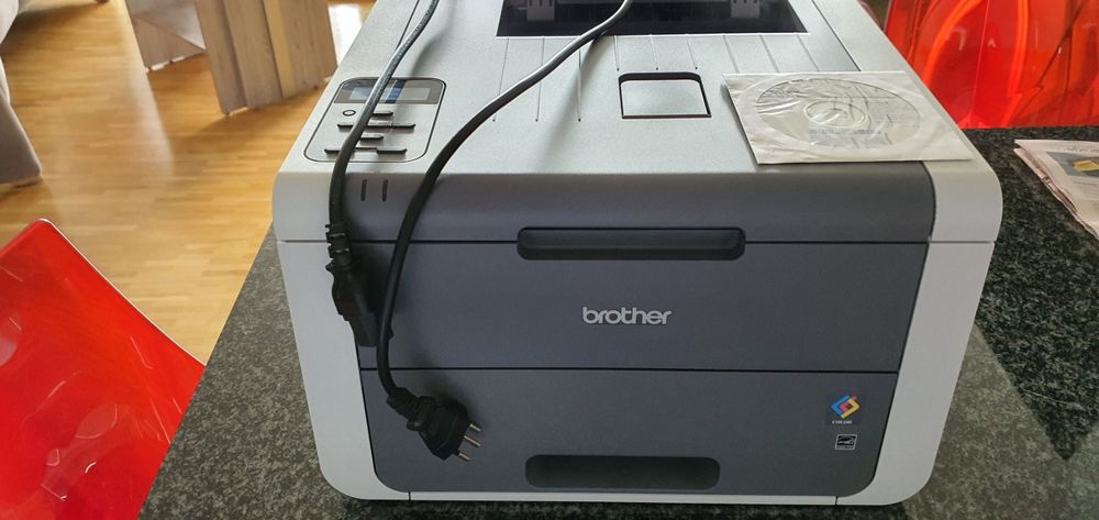 Brother Laserdrucker HL-3140CW mit Toner Restbestand (Gebraucht) in für ...