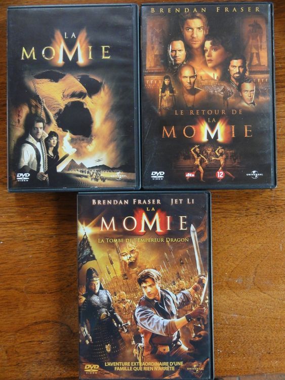 La Momie La trilogie. Brendan Fraser | Kaufen auf Ricardo La Momie La trilogie. Brendan Fraser | Kaufen auf Ricardo