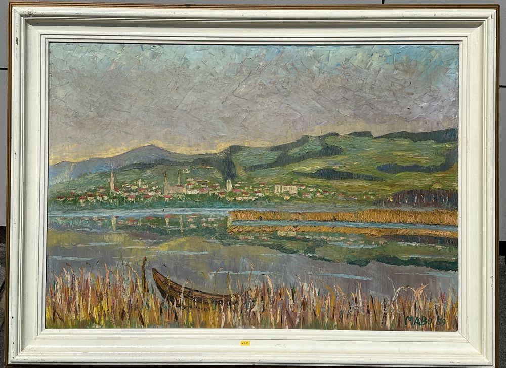 Max Bosshard (1922) grosses Gemälde (Gebraucht) in Root für CHF 55 ...
