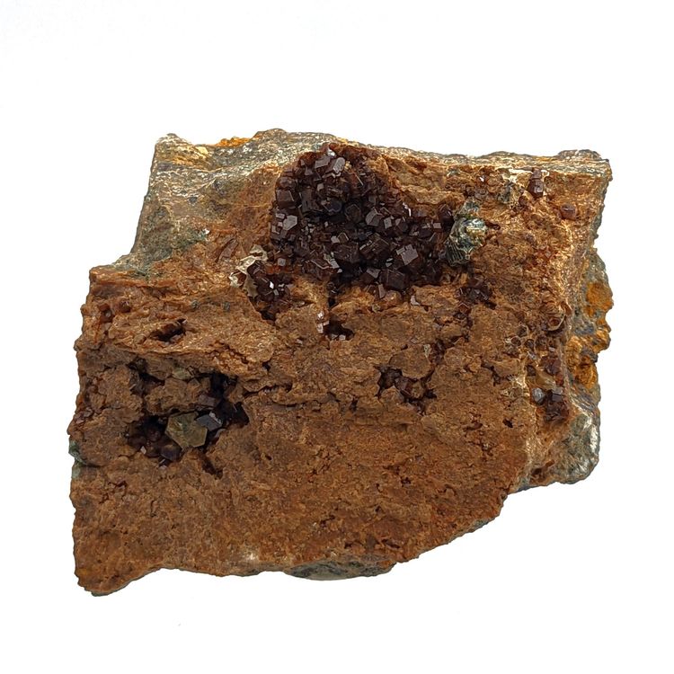 GROSSULAR, Granat ROSSO mit CLINOCHLOR, Italien (Nuovo (secondo la ...