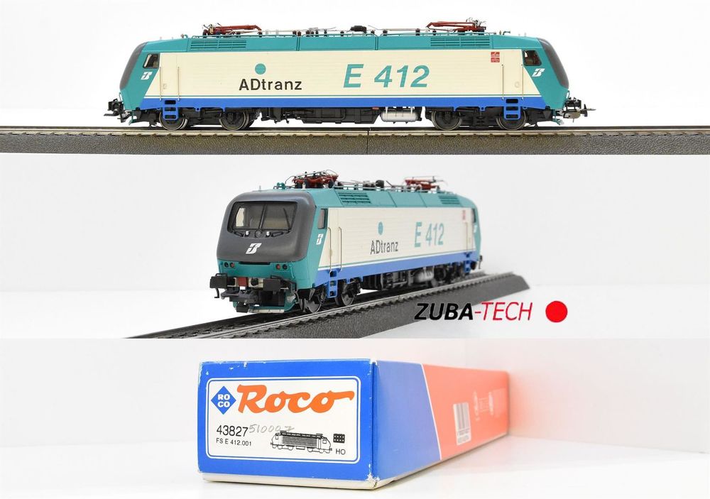 Roco 43827 E-Lok E412 der FS H0 GS OVP (Gebraucht) in St. Gallen für ...