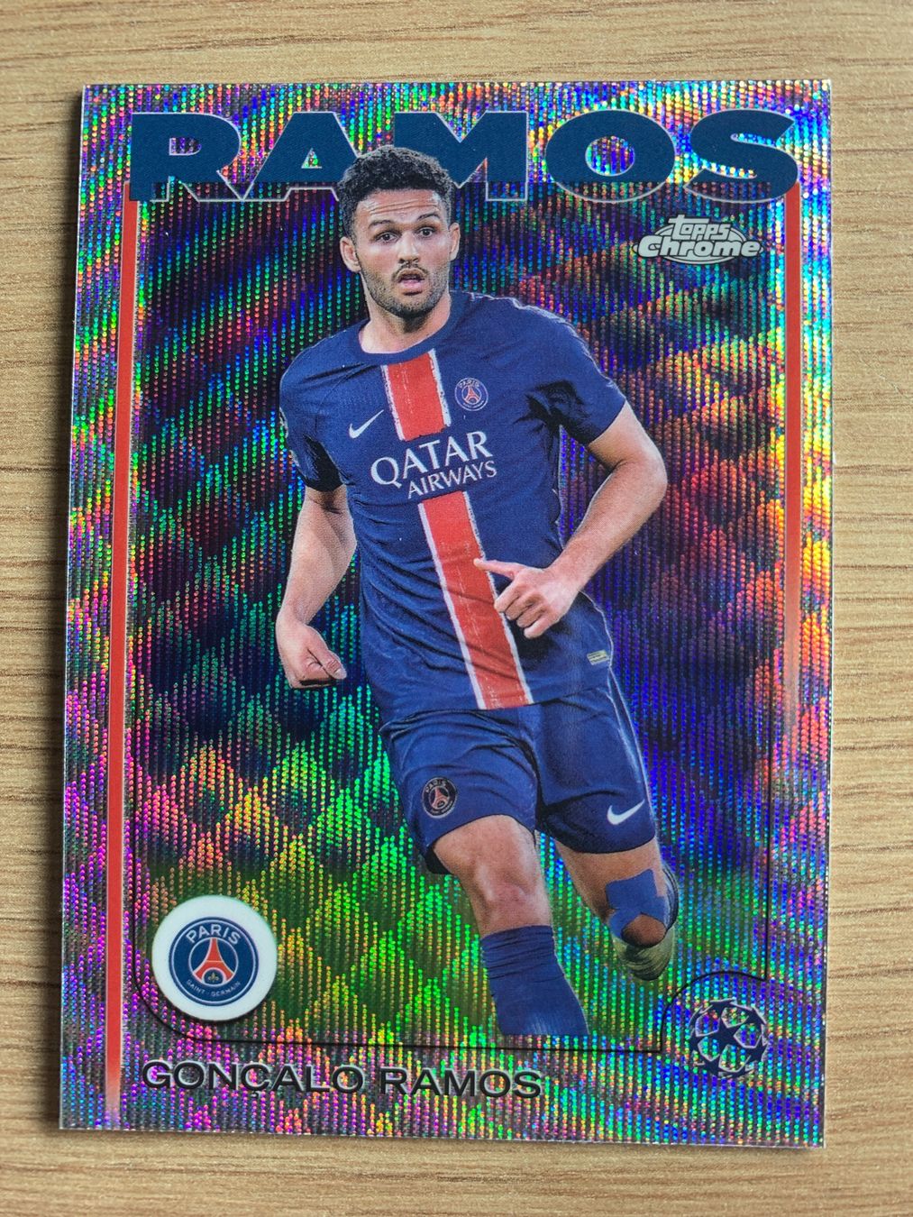 Soccer Gonçalo Ramos SILVER WAVE Topps Chrome 2025🔥 (Gebraucht) in ...