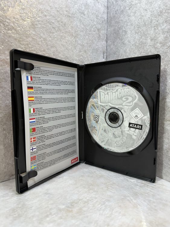 Rollercoaster Tycoon 2 PC - CD ROM - Top Zustand! Selten! (Gebraucht ...
