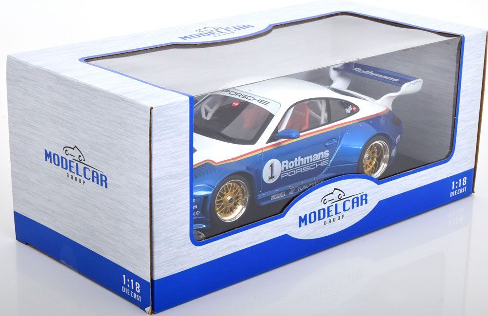 PORSCHE 911 997 RWB #1 OLD & NEW ROTHMANS 1:18 MCG (Neu und ...