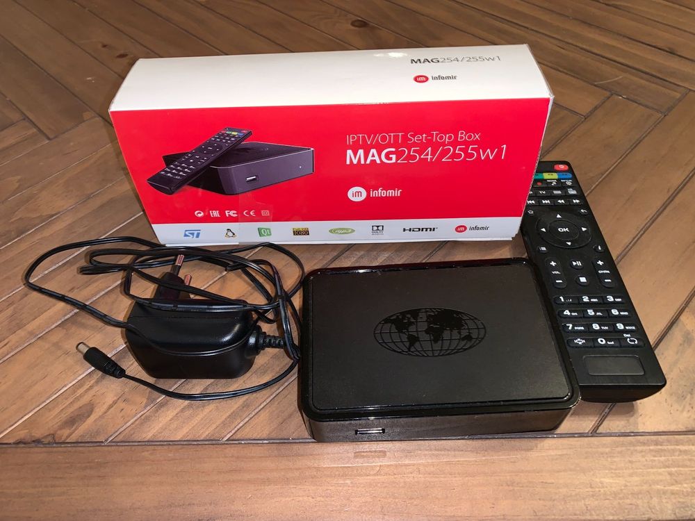 Infomir MAG 254/255w1 Original IPTV Box (Gebraucht) in Basel für CHF 31 ...