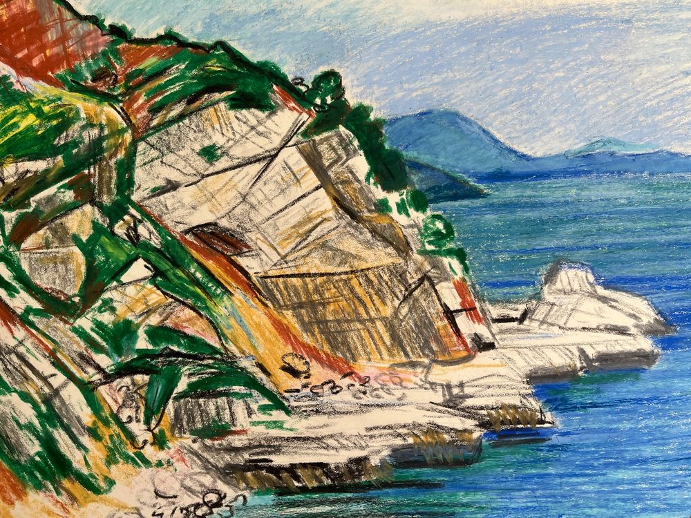 Carl Bauer - Küste bei Dubrovnik (Gebraucht) in Stetten AG für CHF 50 ...