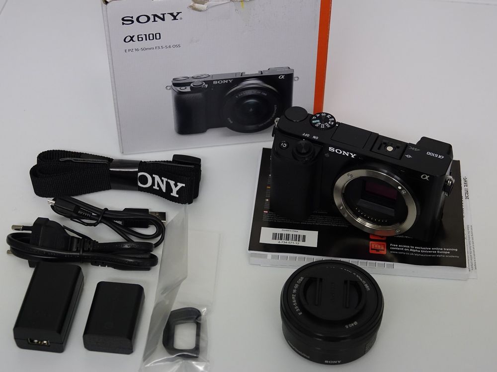 Sony Alpha 6100 Kit (Neu (gemäss Beschreibung)) in Wetzikon ZH für CHF ...