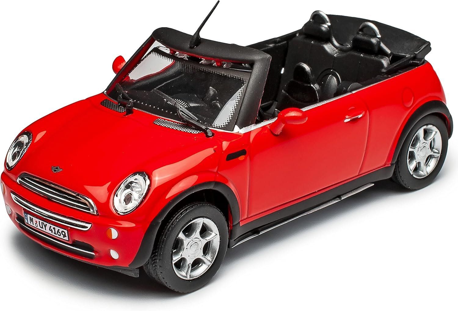 Mini Cooper Cabriolet R52 2004-2008 rot 1:43 von Cararama (Neu und ...