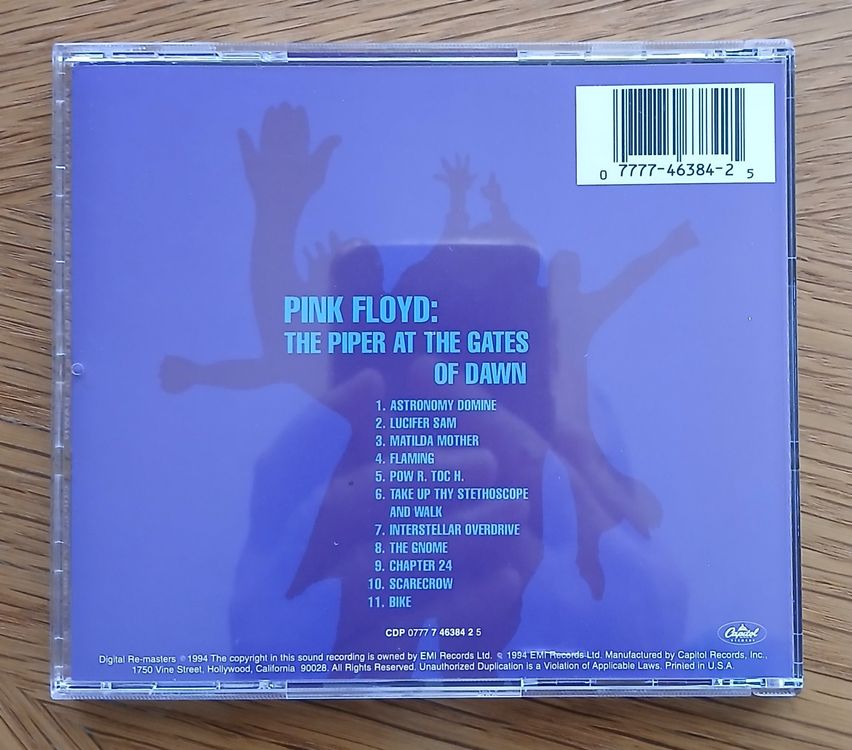 Pink Floyd – The Piper At The Gates Of Dawn (CD) Topzustand! (Neu ...