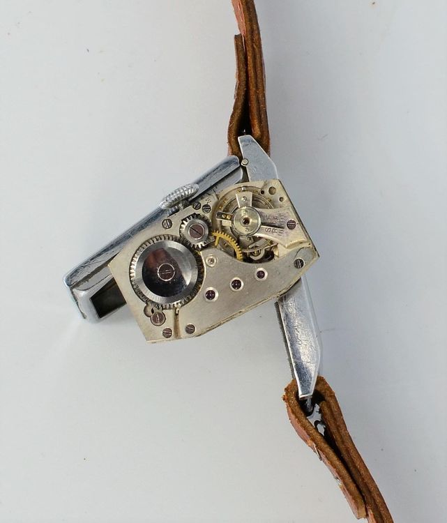 Art Deco Jumphour/ montre à Guichet | Kaufen auf Ricardo
