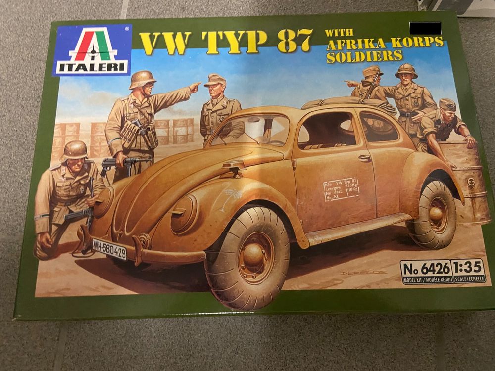 VW Type 87 with Afrika Korps Soldier (Neu und originalverpackt) in ...