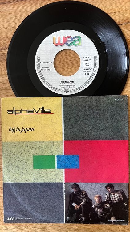 Alphaville - Big In Japan*/ 1. D-Press. 1984 -Very nice Copy (Gebraucht) in Gais für CHF 2.5 ...