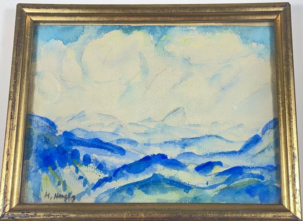 Heinrich Herzig (1887-1964) Aquarell | Kaufen auf Ricardo