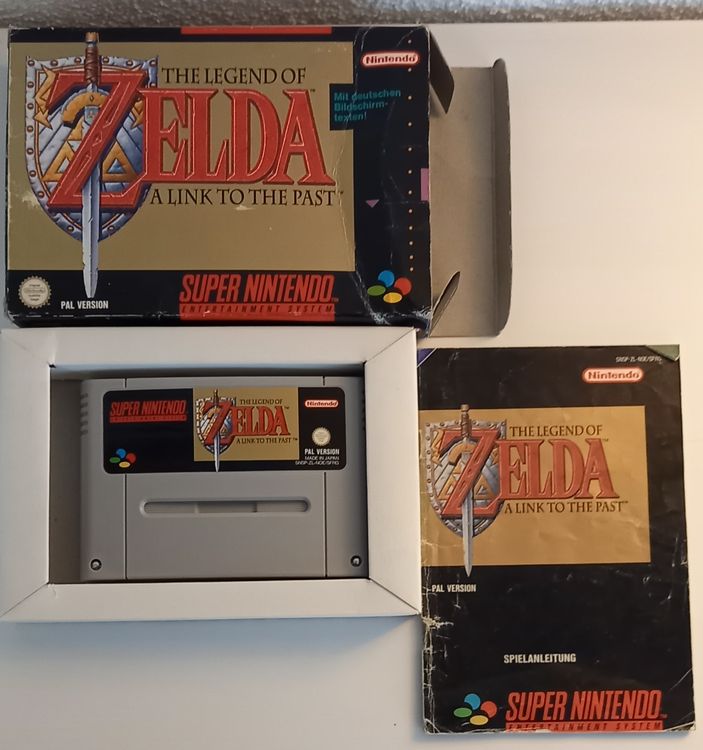 Snes Zelda OVP + Snes Controller OVP (Gebraucht) in Egerkingen für CHF 100 – mit Lieferung auf ...