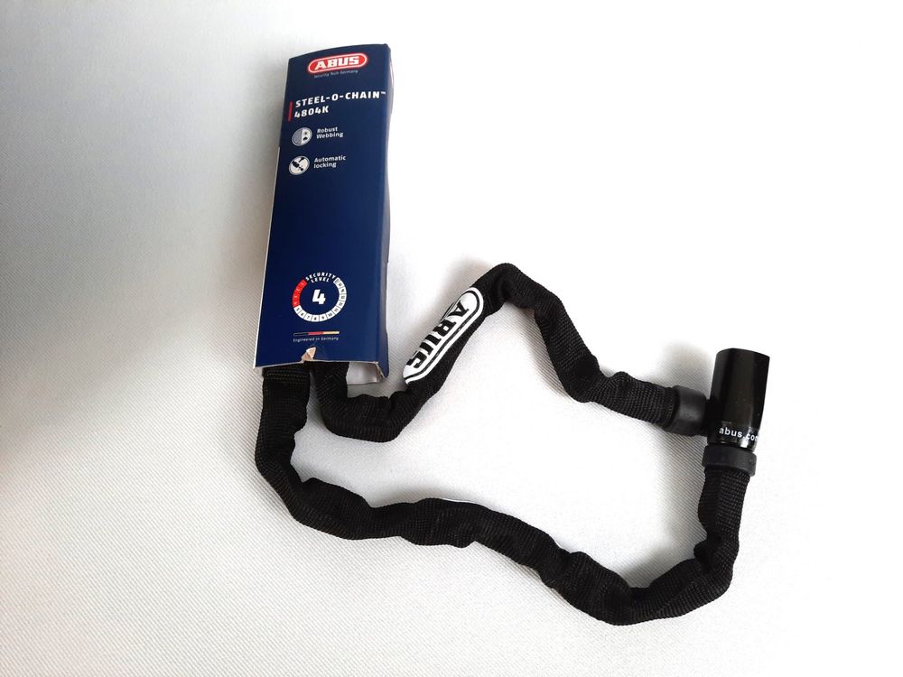 ABUS STEEL-O-Chain 4804K Kettenschloss (Neu (gemäss Beschreibung)) in ...