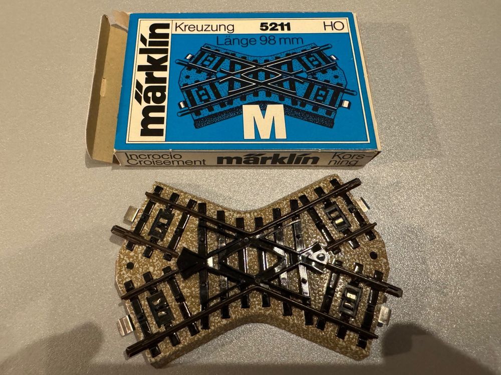 Märklin H0 5211 - Kreuzung (neu) OVP | Kaufen auf Ricardo