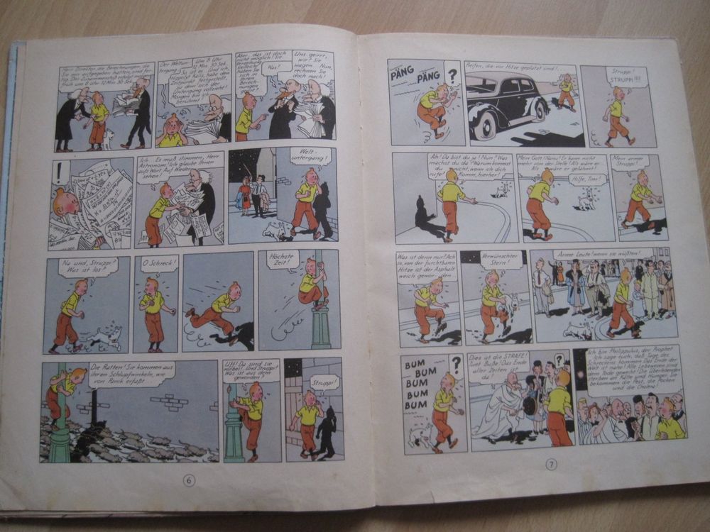 Tim Der Geheimnisvolle Stern Casterman 1 Auflage von 1954 !! | Kaufen ...