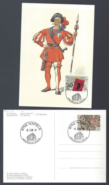 Karte mit Sst NäFELS (GL) | Kaufen auf Ricardo