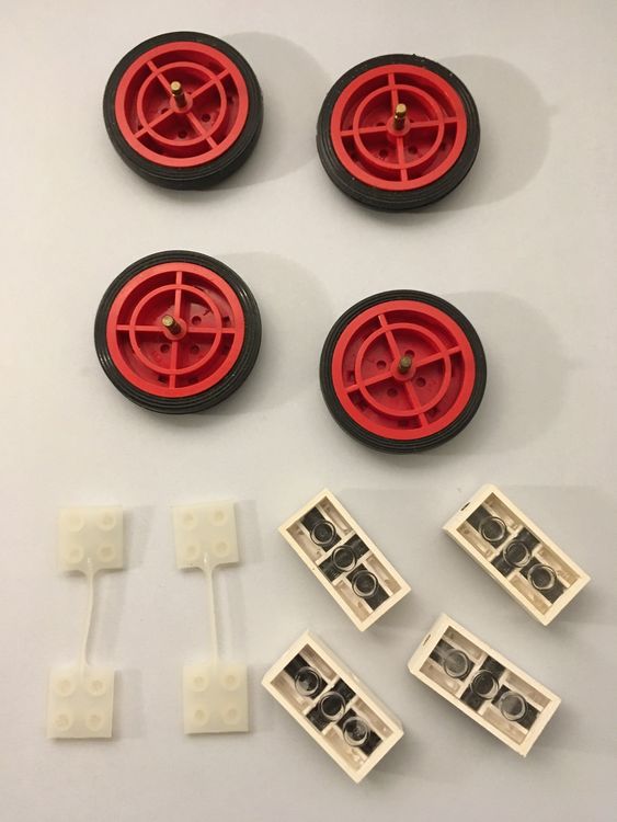 Lego Set 901 2x 2 grosse Räder m Acc o OVP ca 1969 gebraucht | Kaufen ...