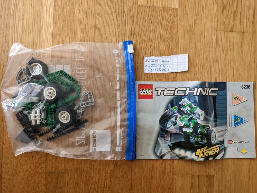 Lego Technic Bike Burner 8236 ( 2000 ) (Gebraucht) in für CHF 4 – mit ...