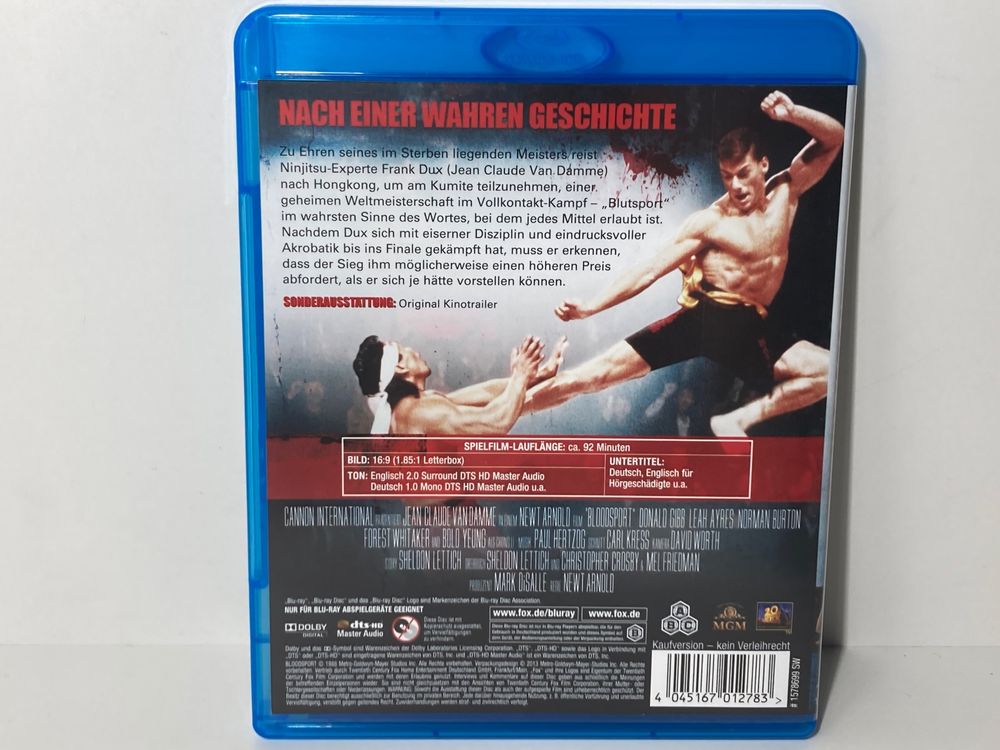 Bloodsport Blu Ray | Kaufen auf Ricardo
