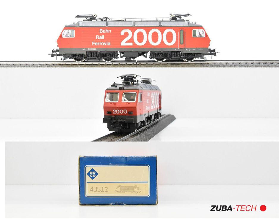 Roco 43512 Re 4/4 IV Bahn 2000 SBB H0 GS Analog mit OVP (Gebraucht) in ...