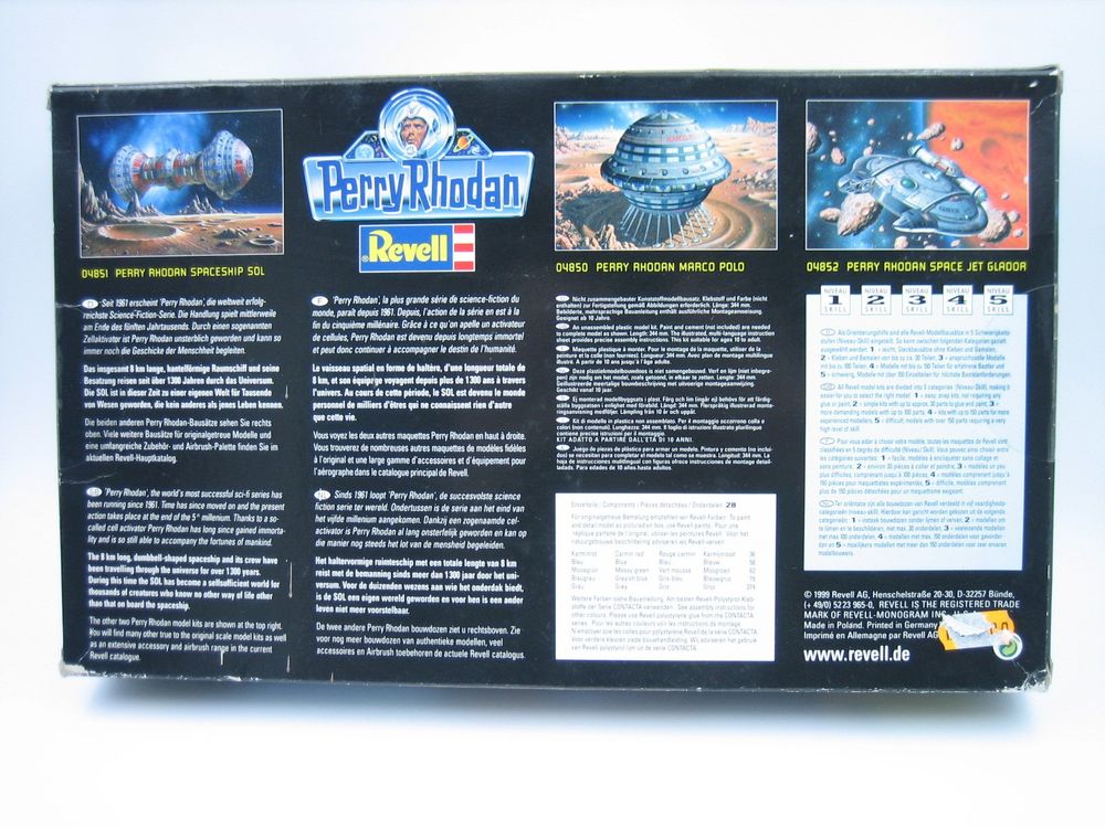 Perry Rhodan Space Ship Sol Bausatz Revell 1999 | Kaufen auf Ricardo