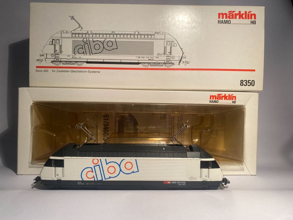 Märklin HAMO E-Lok SBB RE460 CIBA DC Analog (Gebraucht) in Buchrain für ...