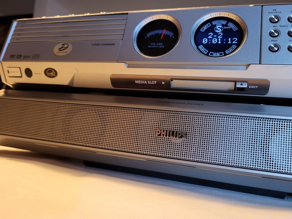 5 Fach DVD digital surround system Philips MX5700D (Gebraucht) in Wangs ...
